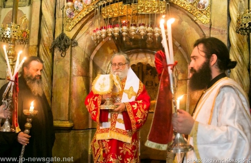 HIERODEACON MARTYRIOS ORDAINED AS PRESBYTER - Jerusalem Patriarchate ...