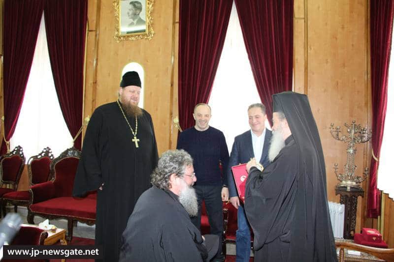 DECORATION OF THE METROPOLITAN OF YEKATERINBURG AND MR BORIS SOKOL ...