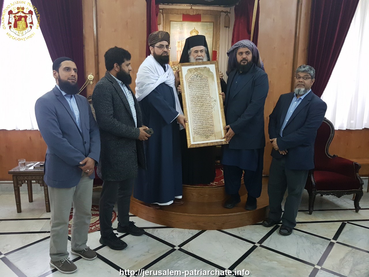 A DELEGATION OF BRITISH MUSLIM LEADERS VISITS THE PATRIARCHATE ...