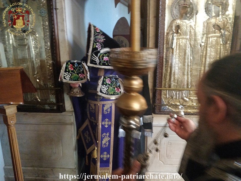 THE FIRST THREE DAYS OF GREAT LENT AT THE PATRIARCHATE - Jerusalem ...