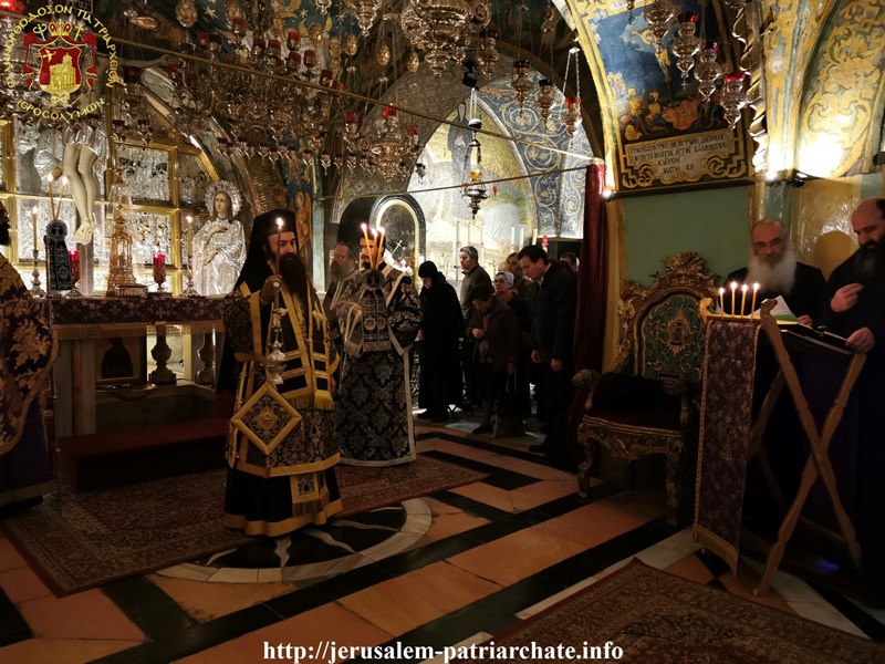 THE FIRST THREE DAYS OF GREAT LENT AT THE PATRIARCHATE - Jerusalem ...