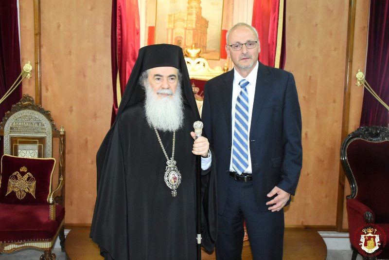 THE NEW AMBASSADOR OF ISRAEL IN GREECE VISITS THE PATRIARCHATE ...