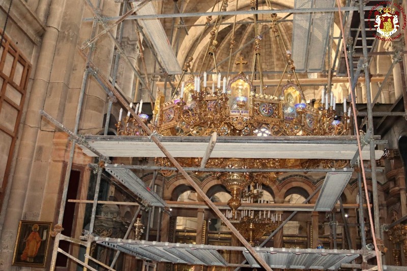 THE RESTORATION OF THE PRESERVED CHANDELIERS OF THE CHURCH OF THE HOLY ...