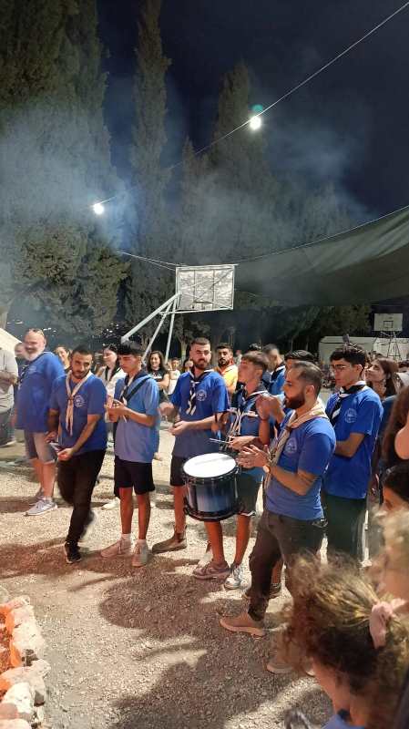 H.H.B. PARTICIPATES IN THE ENDING CEREMONY OF THE CAMP PERIOD OF THE ...