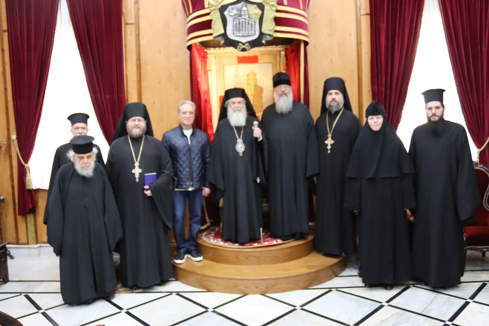 VISITS TO HIS BEATITUDE - Jerusalem Patriarchate - News Gate