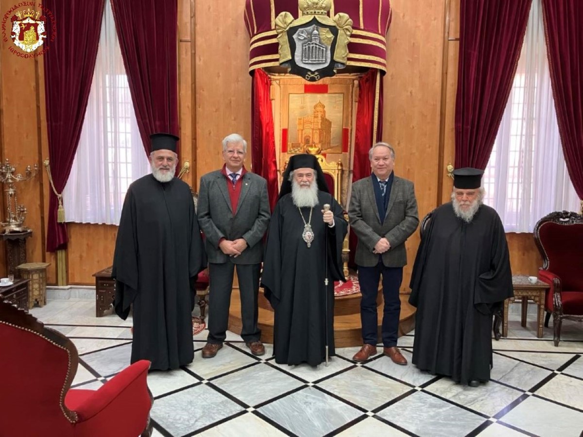 VISITS TO HIS BEATITUDE (14-02-2025) - Jerusalem Patriarchate - News Gate