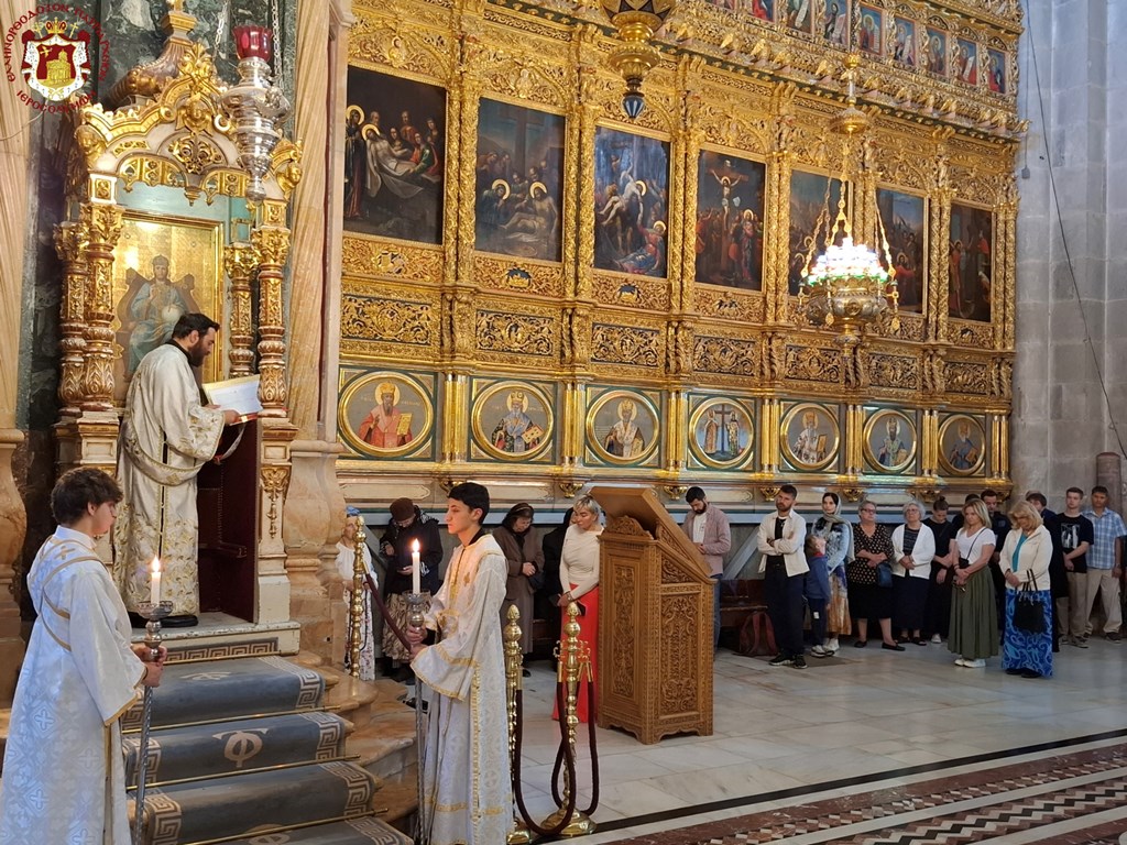THE FEAST OF THE LEAVE-TAKING OF PASCHA AT THE PATRIARCHATE - Jerusalem ...