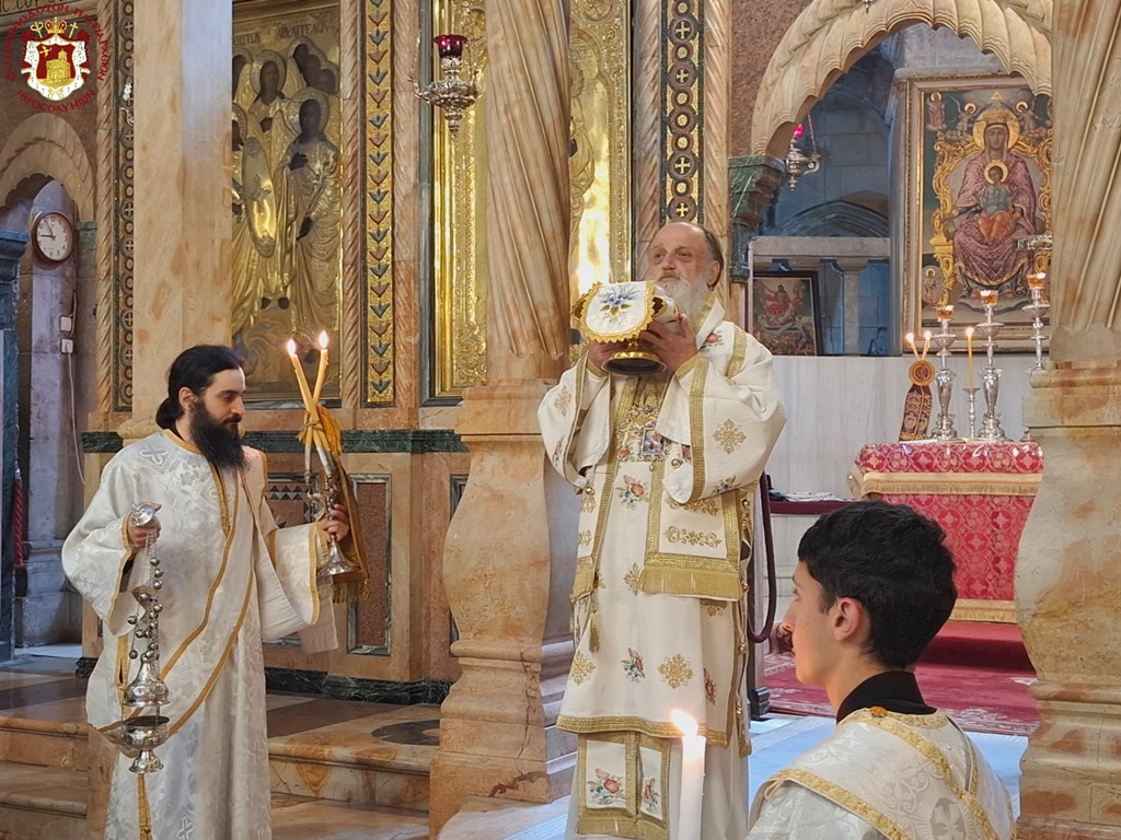 THE FEAST OF THE LEAVE-TAKING OF PASCHA AT THE PATRIARCHATE - Jerusalem ...