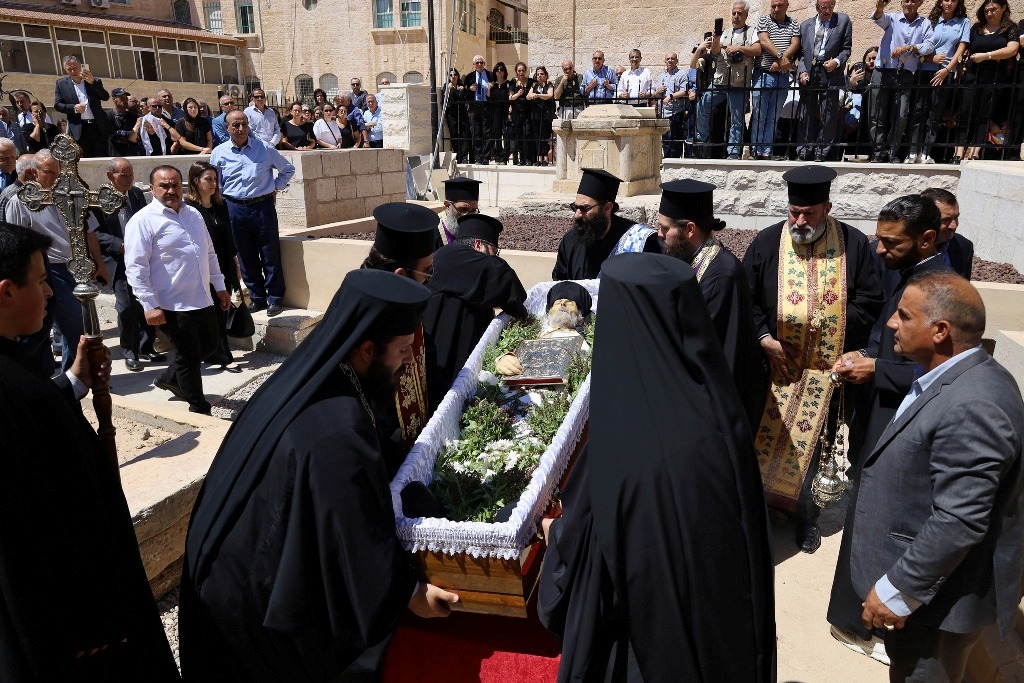 THE FUNERAL SERVICE OF THE LATE ARCHIMANDRITE INNOKENTIOS OF THE HOLY ...